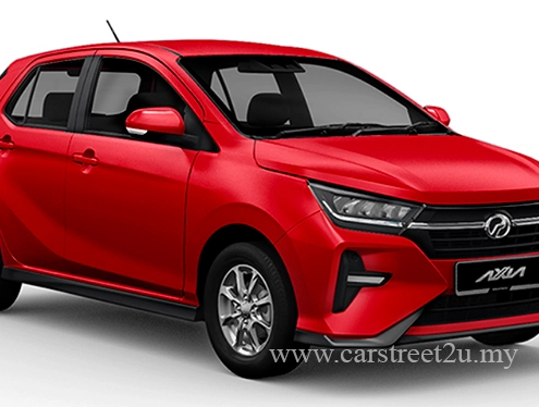 Perodua Axia 2024 – Price, Full Loan & Variants | CarStreet2u